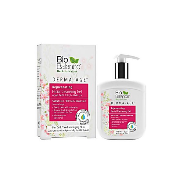 Bio Balance Derma Age Rejuvenating Facial Cleansing Gel - Luvia Beauty ...