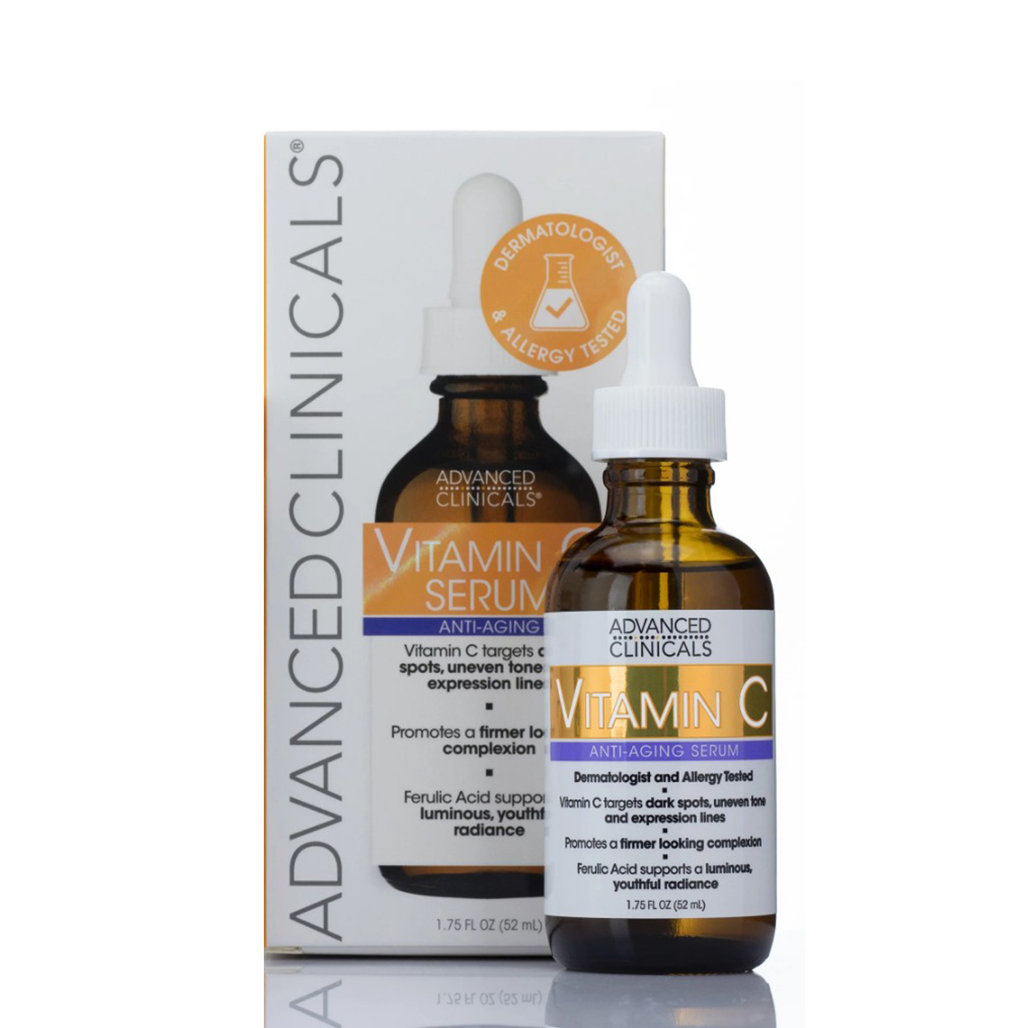 Advanced Clinicals Vitamin C Serum - Luvia Beauty - 0794815853