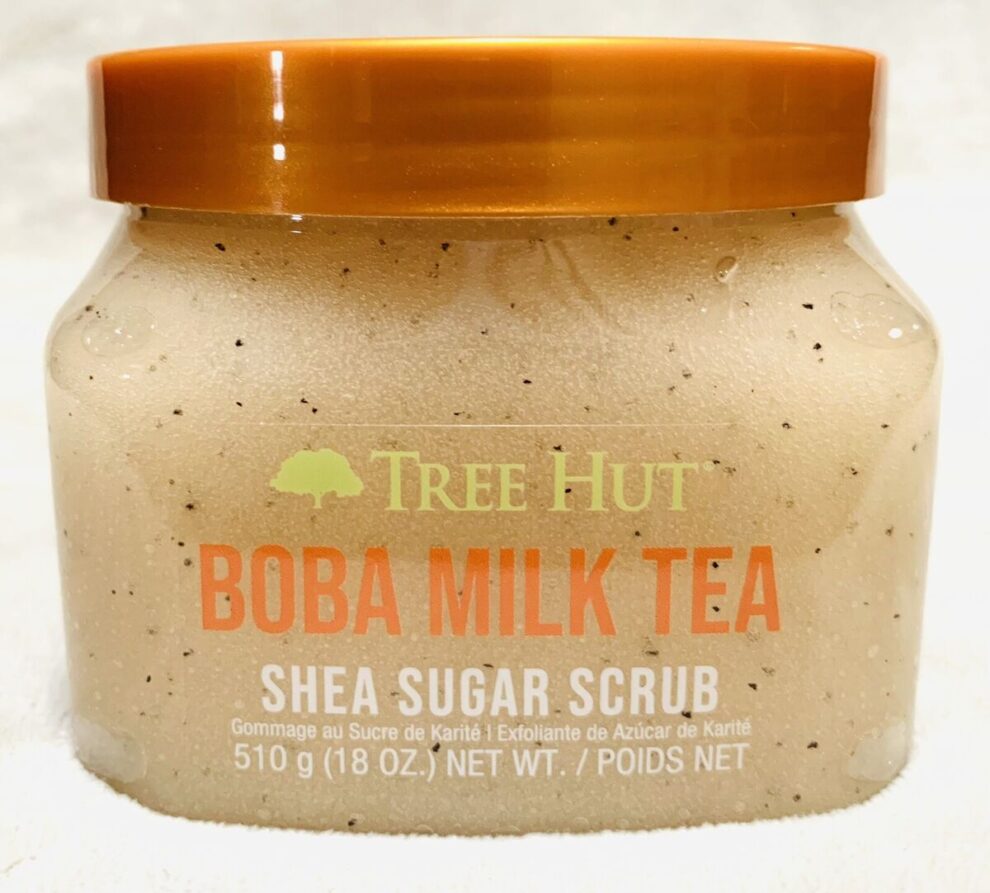 Tree Hut Boba Milk Tea Body Scrub - Luvia Beauty - 0794815853