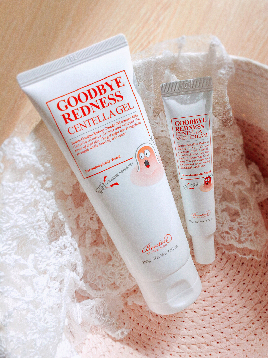 Benton Goodbye Redness Centella 100g Gel Cream - Luvia Beauty - 0794815853