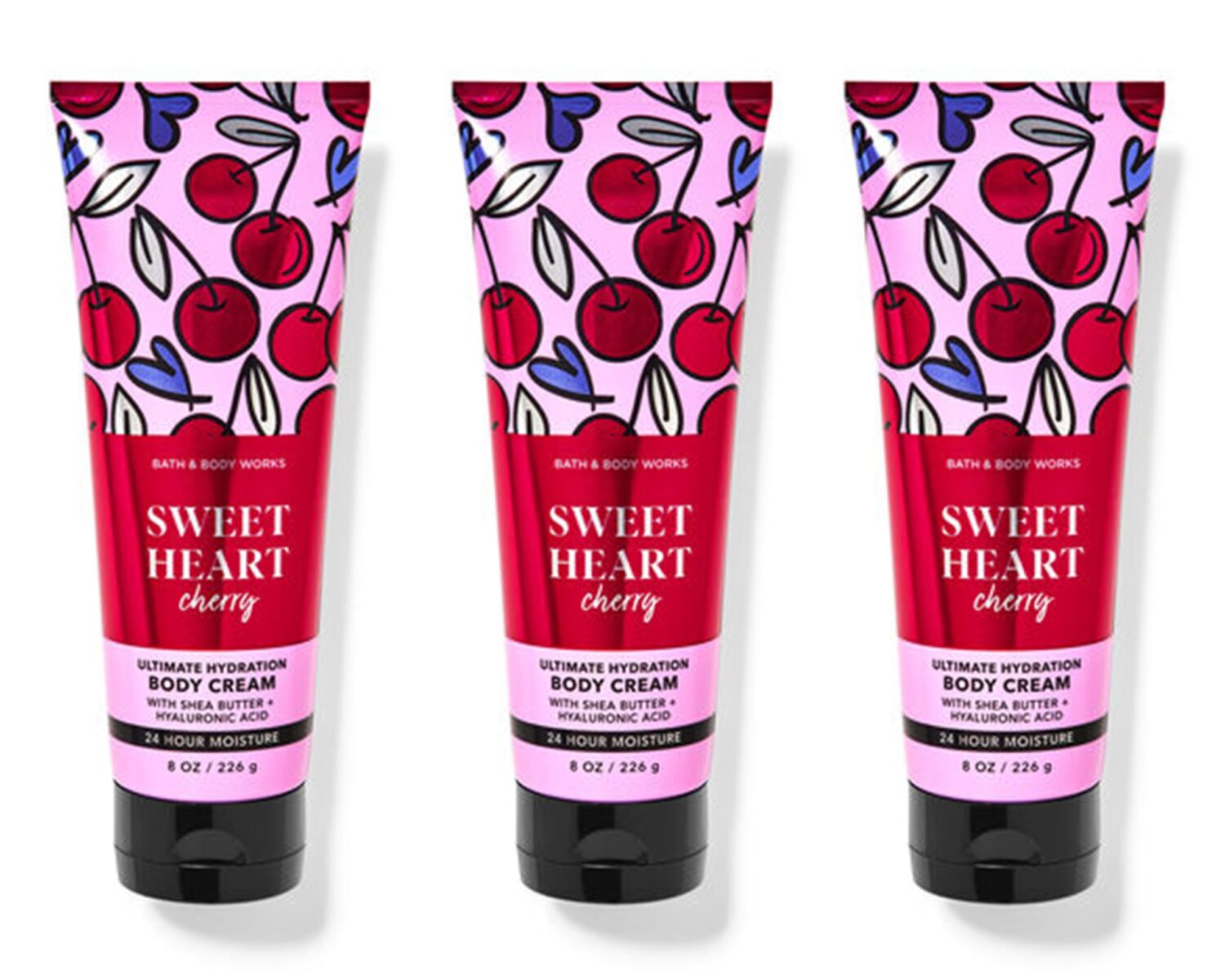 Bath & Body Works Sweet Heart Cherry Body Cream - Luvia Beauty - 0794815853