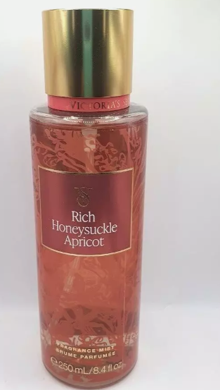 Victoria Secret Rich Honeysuckle Apricot Body Mist - Luvia Beauty ...